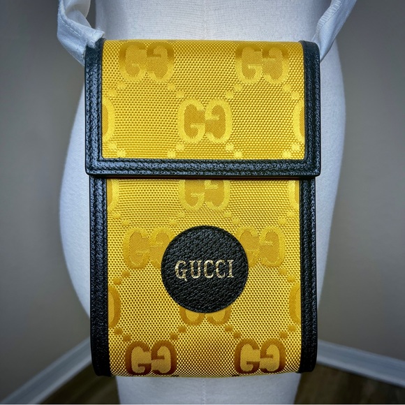 Gucci | Bags | Gucci Yellow Mini Bag Purse Off The Grid 625599 ...